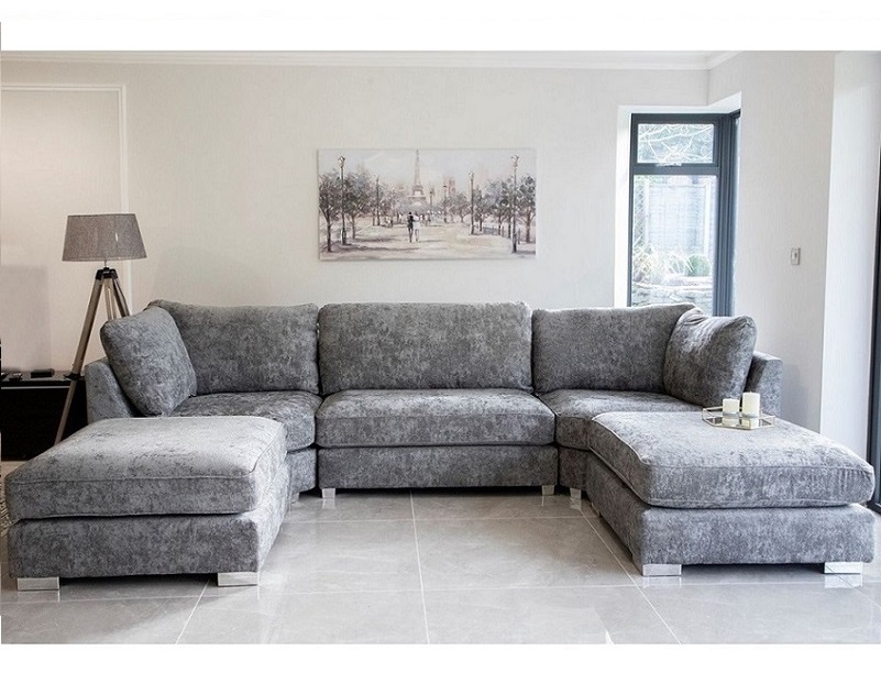 Verona Full Back 7 Seater (2C4) Right Hand Corner Sofa